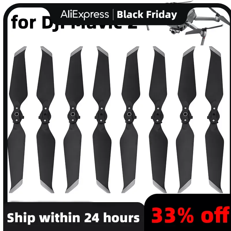 4-8pcs-Propeller-for-DJI-Mavic-2-Pro-Zoom-8743-Low-Noise-Props-Quick ...