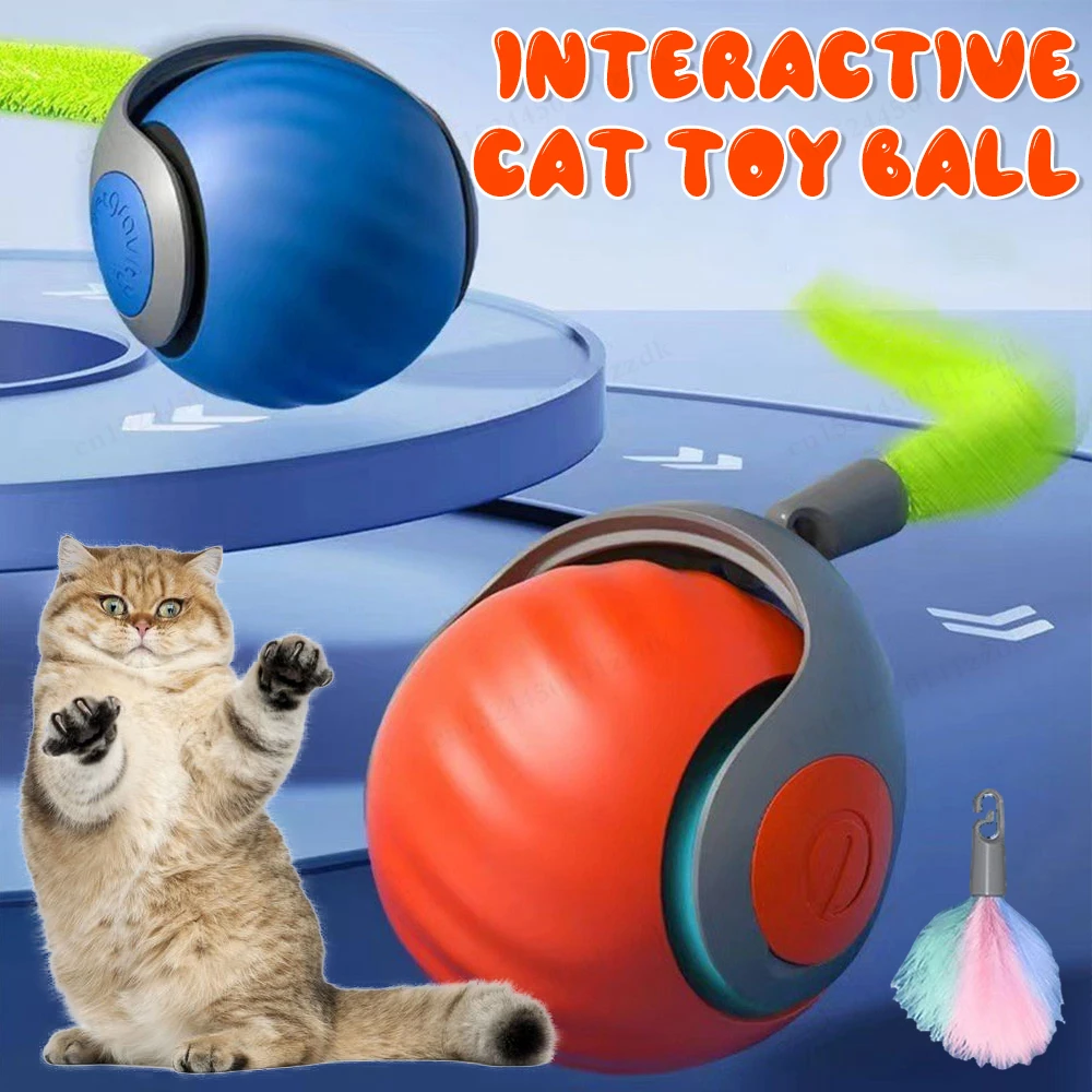 Speedy Tail 2.0 Cat Toys Smart Interactive Cat Toy Ball Adjustment ...