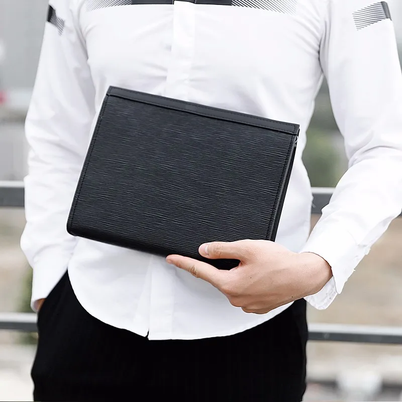 New Men Clutches Bags Man Wallets Envelope Bag Purse Business Male ...
