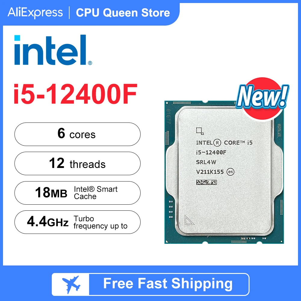 NEW-Intel-Core-i5-12400F-Processor-6-core-12-thread-18M-Cache-up-to-4 ...
