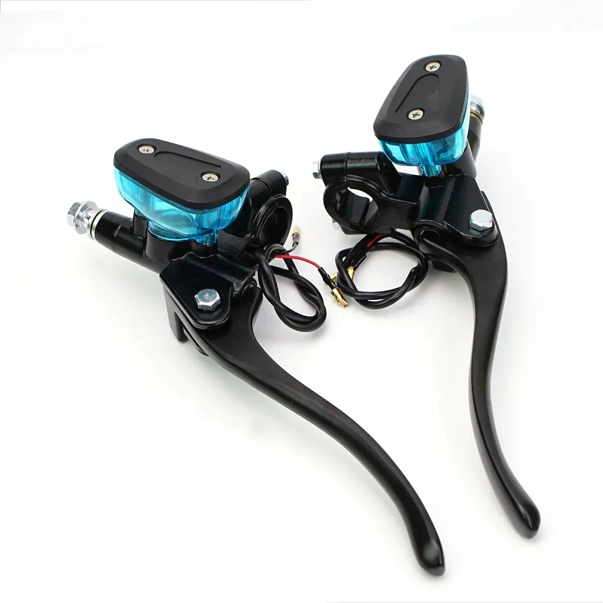 Motorcycle Hydraulic Brake Master Cylinder Lever Kit 12.7 piston Racing ...