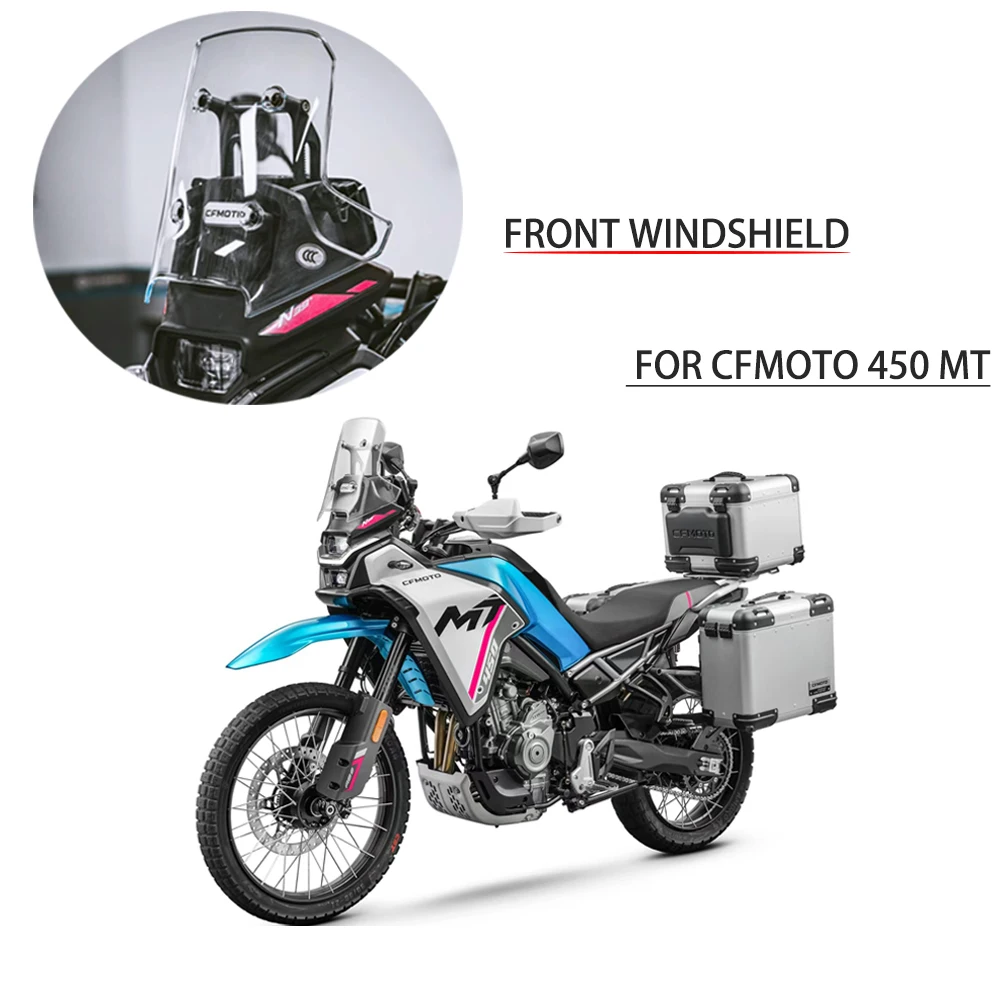 450MT-Accessories-Motorcycle-Windshield-Heightening-And-Widening ...