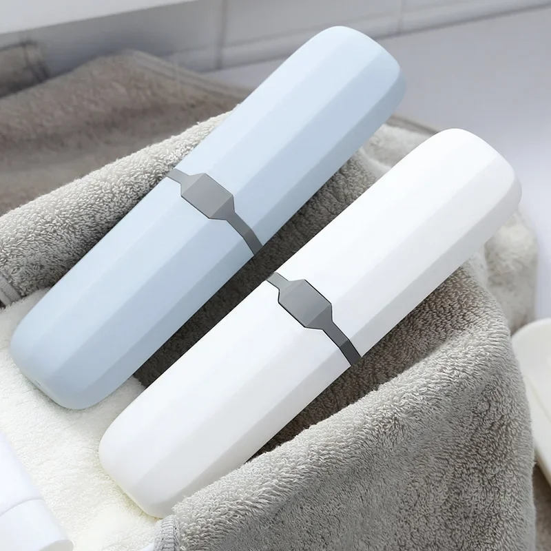 Travel Portable Toothbrush Toothpaste Holder Storage Box Case Pencil ...