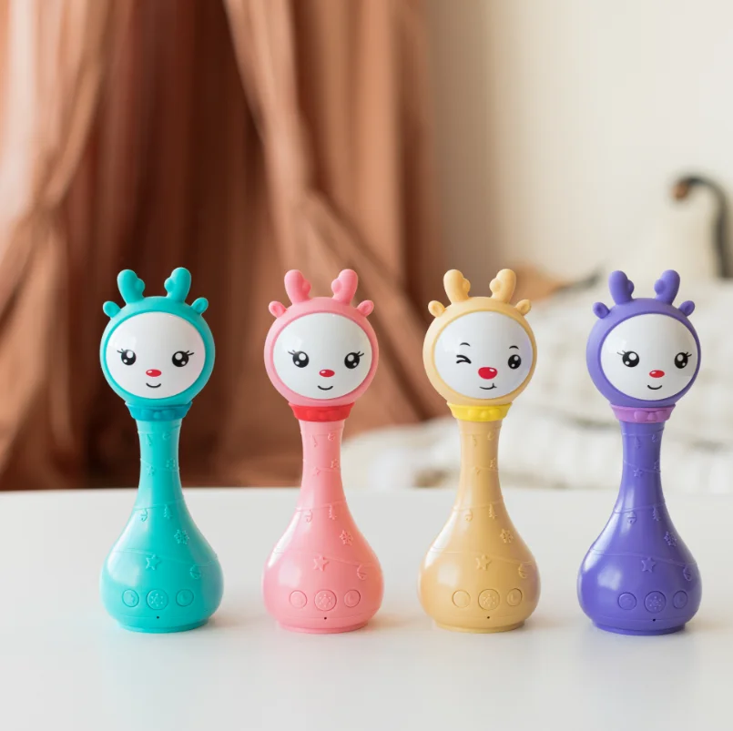 Russian-baby-music-flashing-rattle-toys-teether-bells-mobile-infant ...