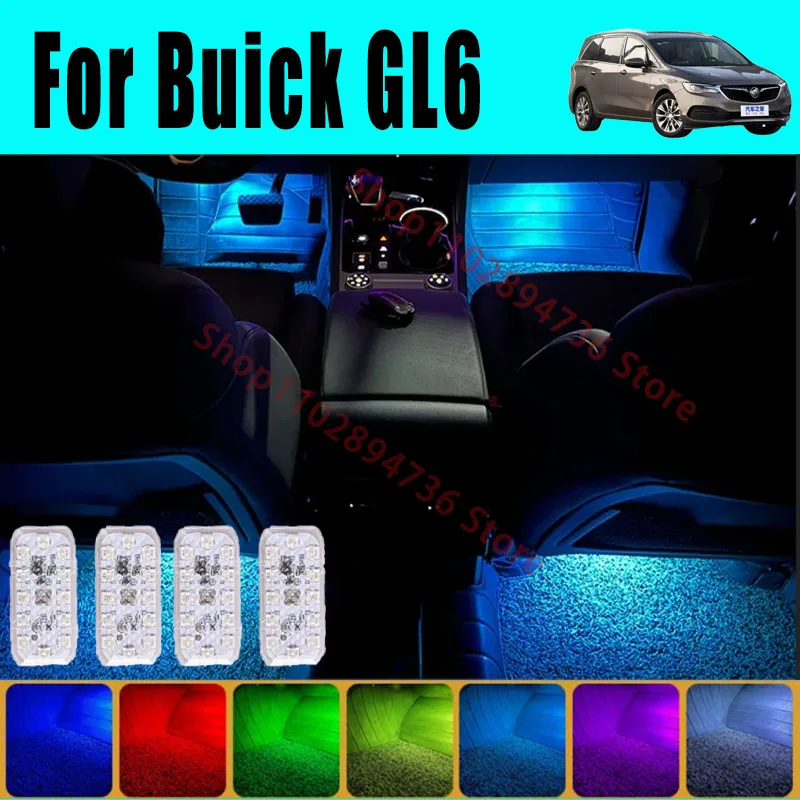 RGB-Footwell-Lights-Luggage-Compartment-Car-Led-HD-Seat-Lamp-For-Buick ...