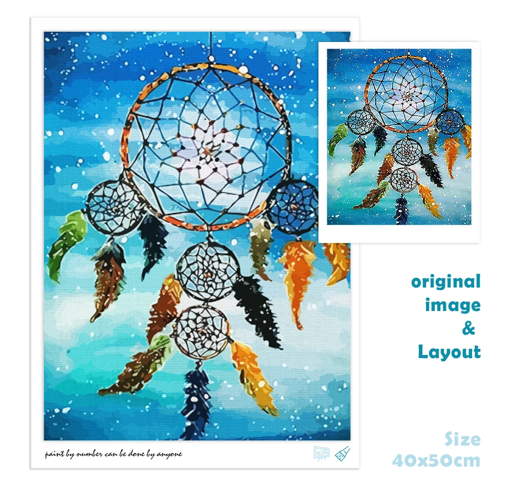 Easy Dreamcatcher Painting