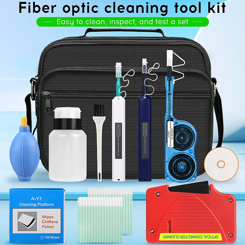 COMPTYCO-Fiber-Cleaning-Tools-Fiber-Cleaning-Kit-Fiber-Optic-FTTH-Tool ...