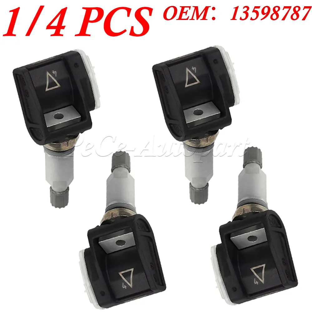 1-4PCS-13598787-Tire-Pressure-Monitor-Sensor-TPMS-For-Chevrolet-Camaro ...