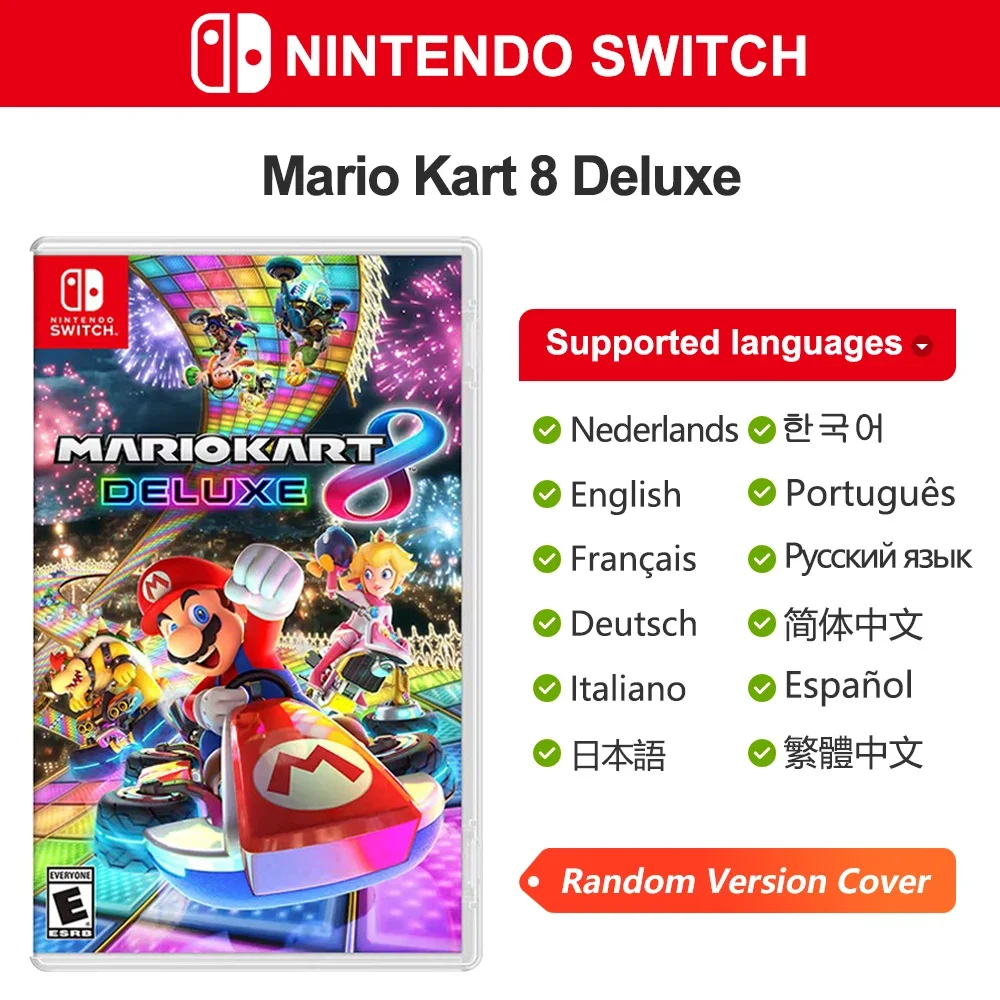 Juegos de Nintendo Switch Super Mario Mario Bros Wonder Kart 8 RPG ...