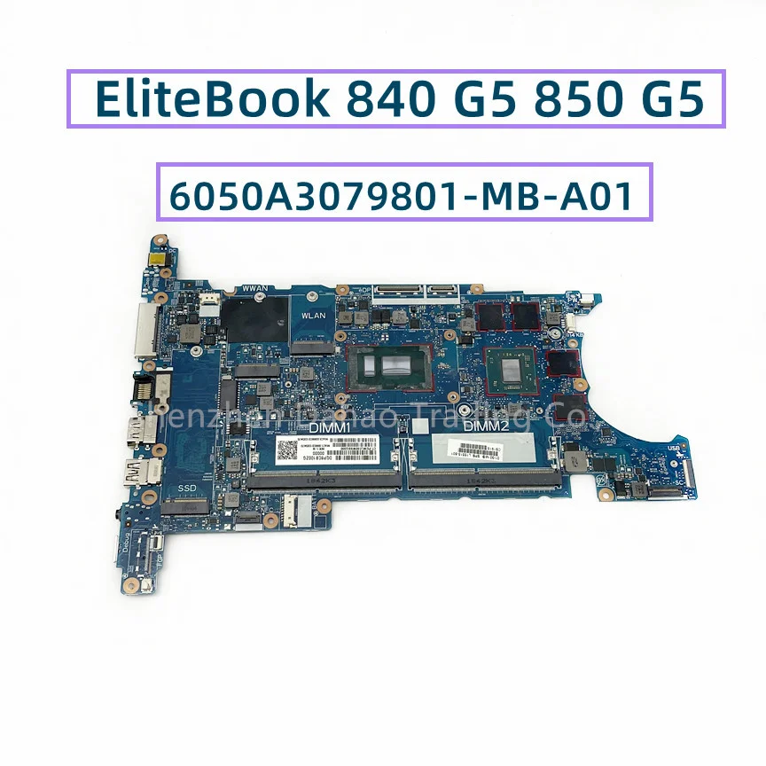 For HP 15U G5 ZBook 14U G5 840 G5 Laptop Motherboard 6050A3079801-MB ...