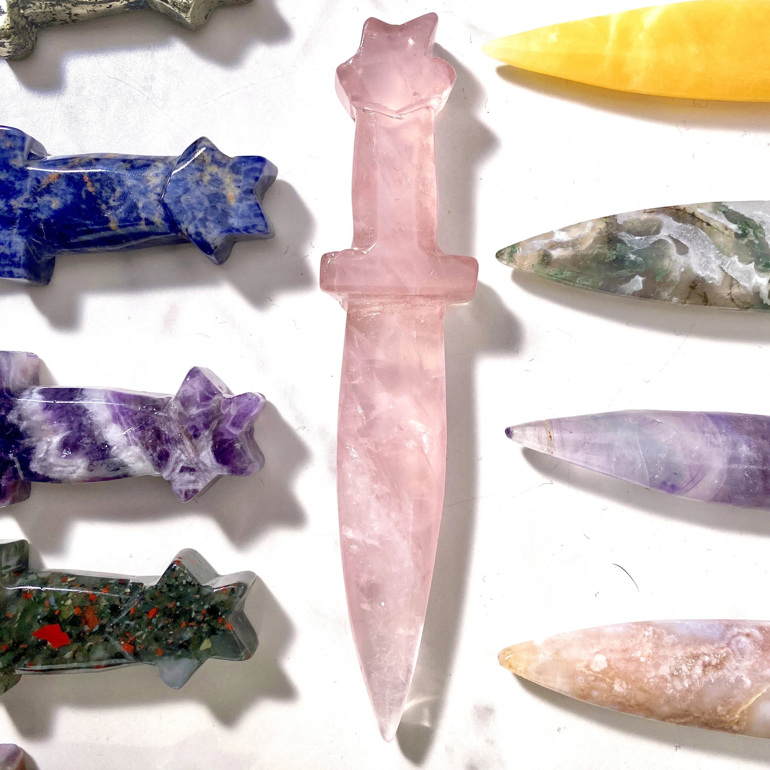 1PC-High-Quality-Crysta-Knife-Natural-Crystal-Carving-Gemstone-Jewelry ...