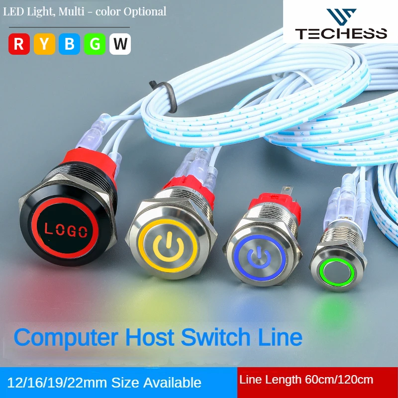 Computer-Pc-Power-Switch-Button-On-Off-Server-Boot-Host-Restart-Reset ...