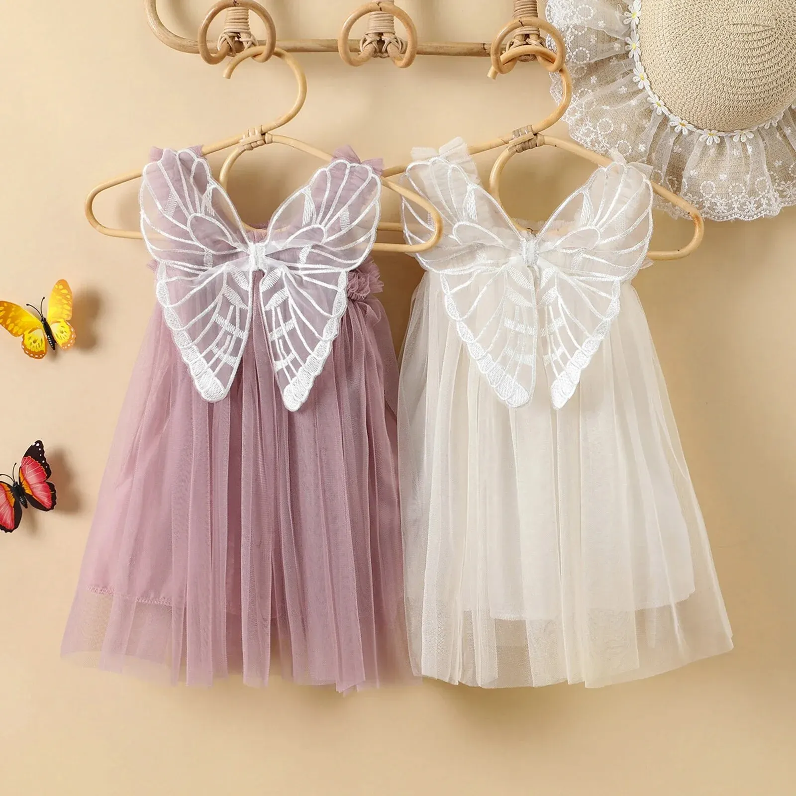 Baby-Dresses-for-1-5-Yrs-Suspender-Kids-Mesh-Summer-Dress-with ...