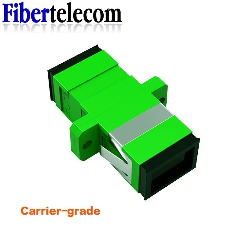 APC SC-SC flange Fiber Coupler APC Fiber Optic Adapter Optical Fiber ...
