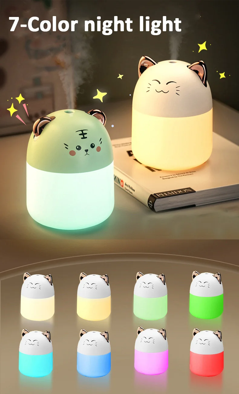 Cool Mist Humidifier Bedroom | Ultrasonic Air Humidifier Cute | Air ...