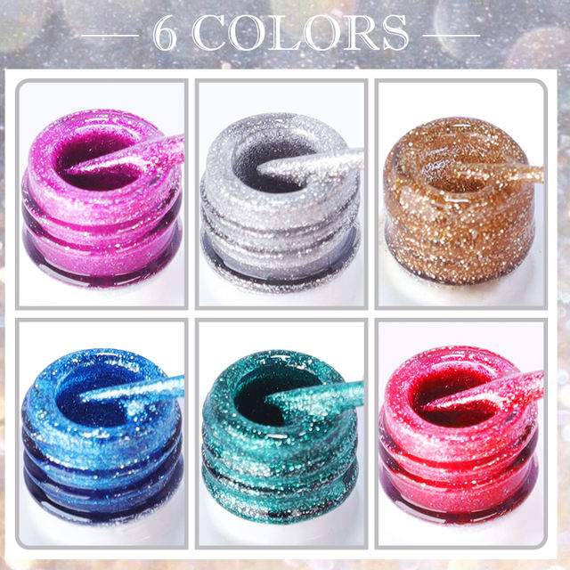 12 Colors Nail Art Line Polish Gel Kit - Limegirlstore