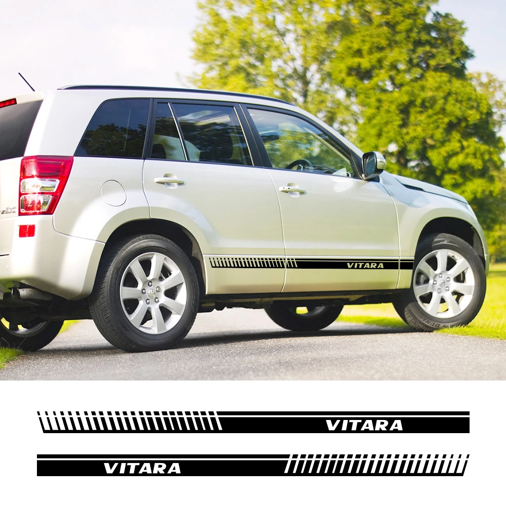 Car-Side-Door-Line-Stickers-For-Suzuki-Grand-Vitara-4x4-Auto-Tuning ...