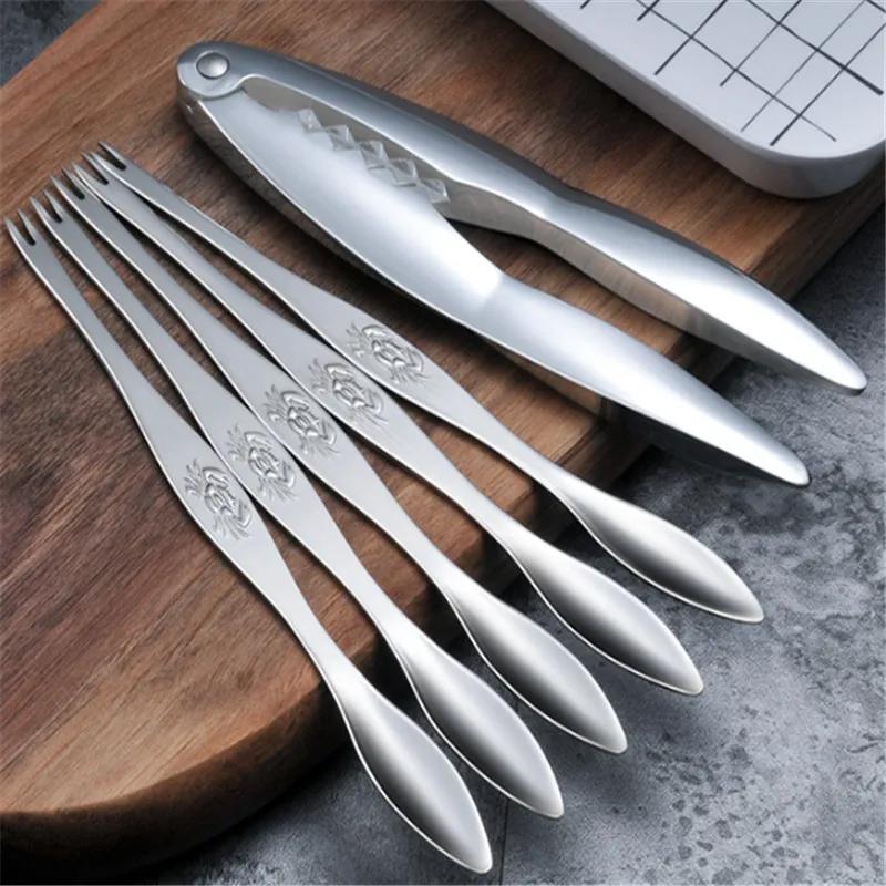 304 stainless steel New Crab Shape Die Cast Quick Shellfish Lobster ...