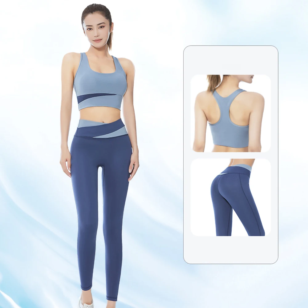 Two-Piece-Yoga-Set-Women-Workout-Sportswear-Suit-For-Fitness-Gym-Clothing-Leggings-With-Bra ...