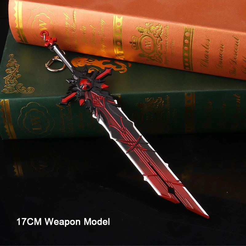 17CM-Game-Peripheral-Genshin-Impact-Weapon-Models-Diluc-Big-Sword-Wolf ...