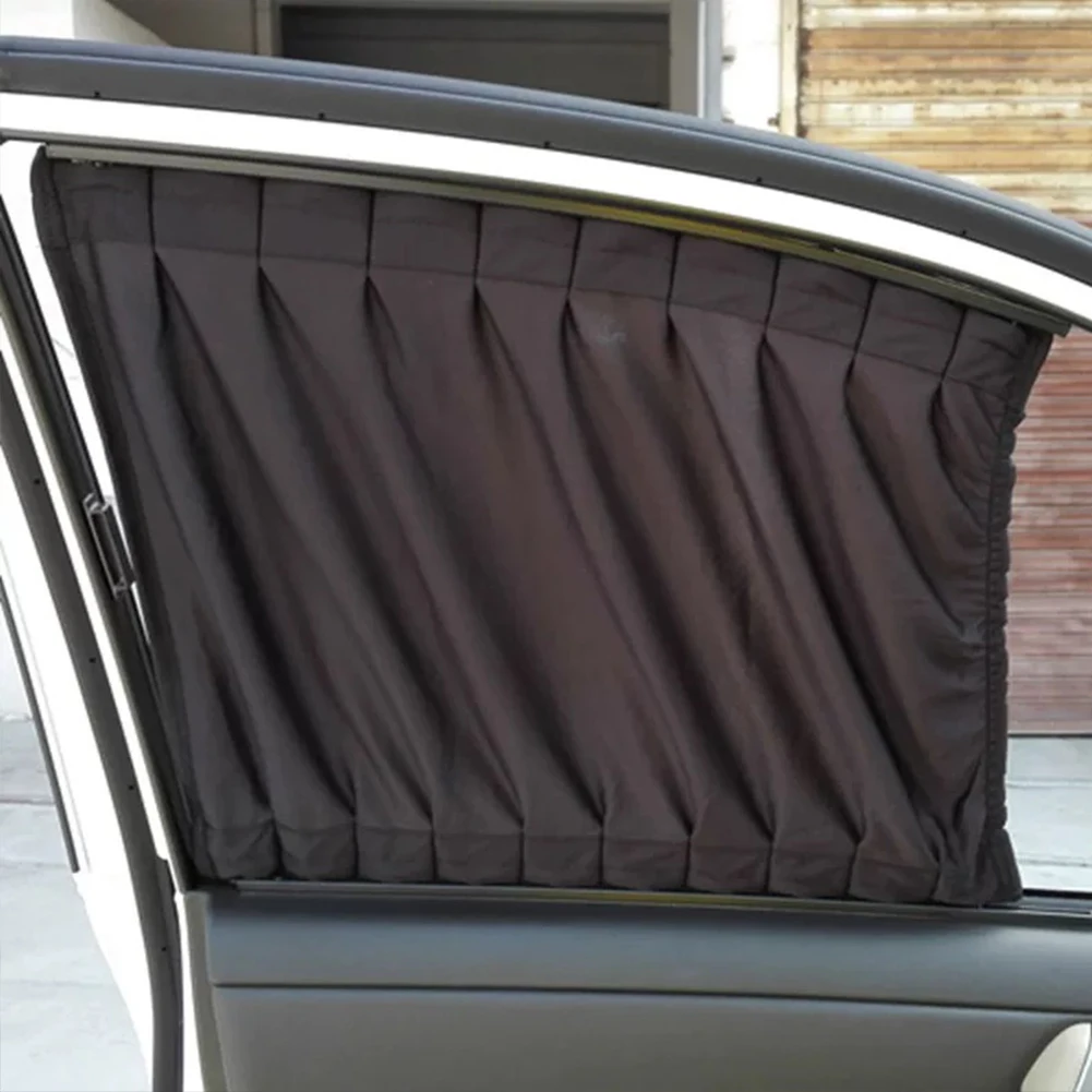 2-Pcs-Set-Car-Curtain-Automobile-Window-Sunshade-Polyester-Sun-Visor ...