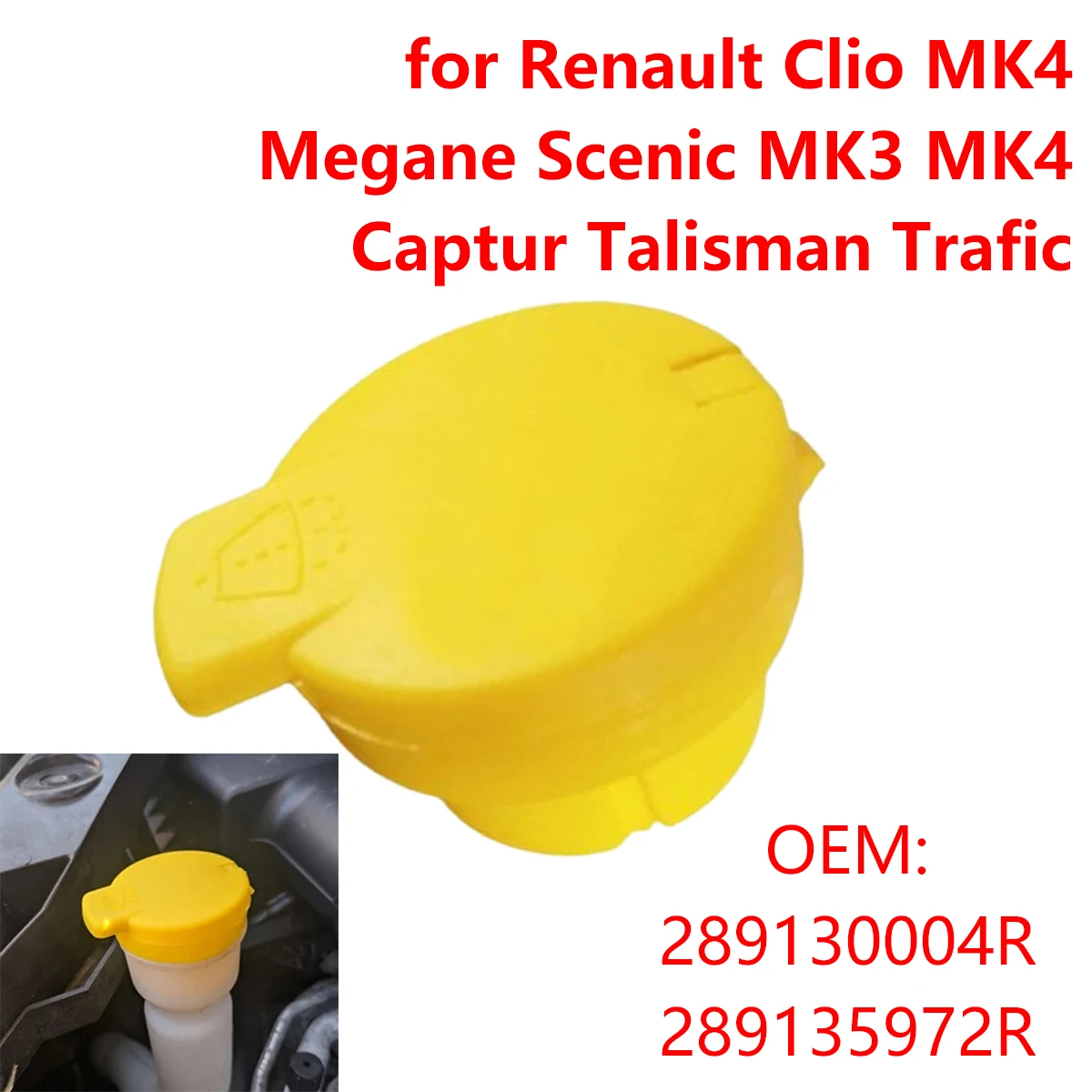289130004R for Renault Clio 4 Megane Scenic 3 4 Captur Fluence Talisman ...