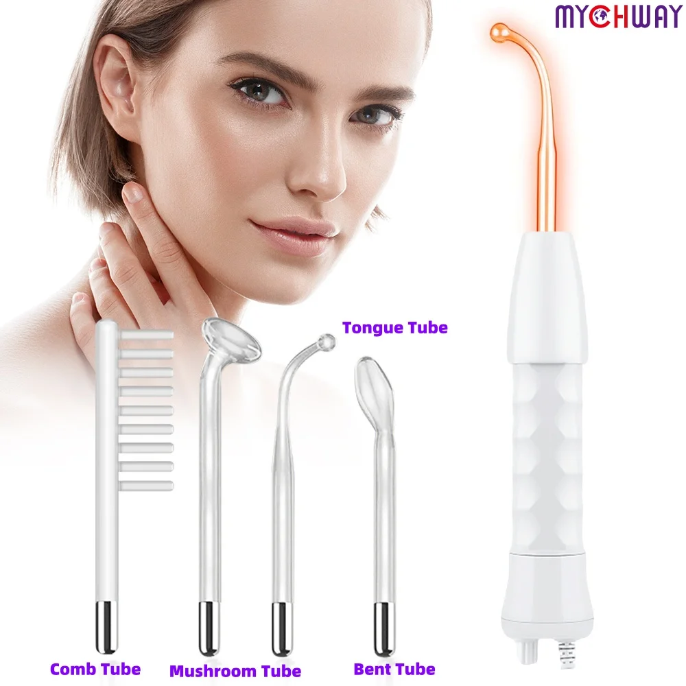 Portable-High-Frequency-Facial-Therapy-Wand-Handheld-Electric-Face-Skin ...