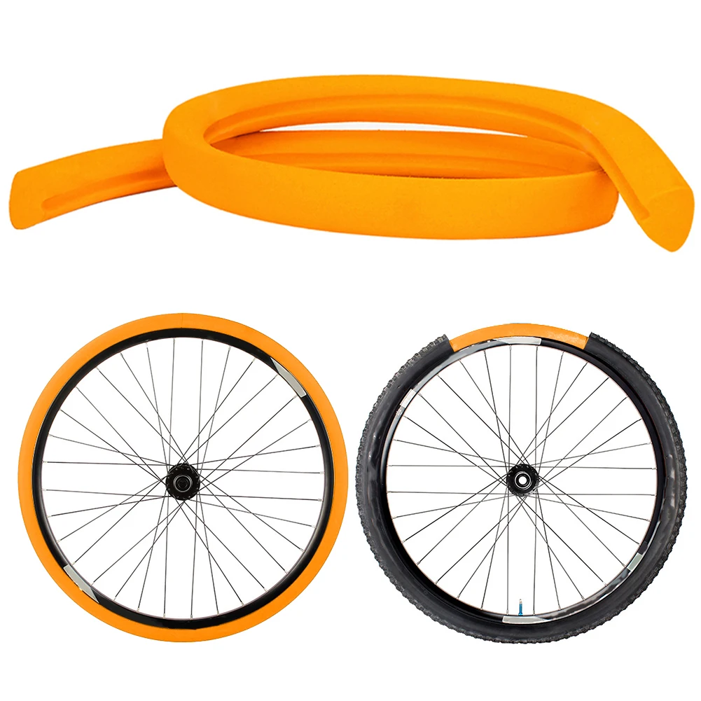 1-2PCS-Bicycle-Tubeless-Tire-Inserts-Pad-Prevent-Injury-MTB-Bike-Anti ...