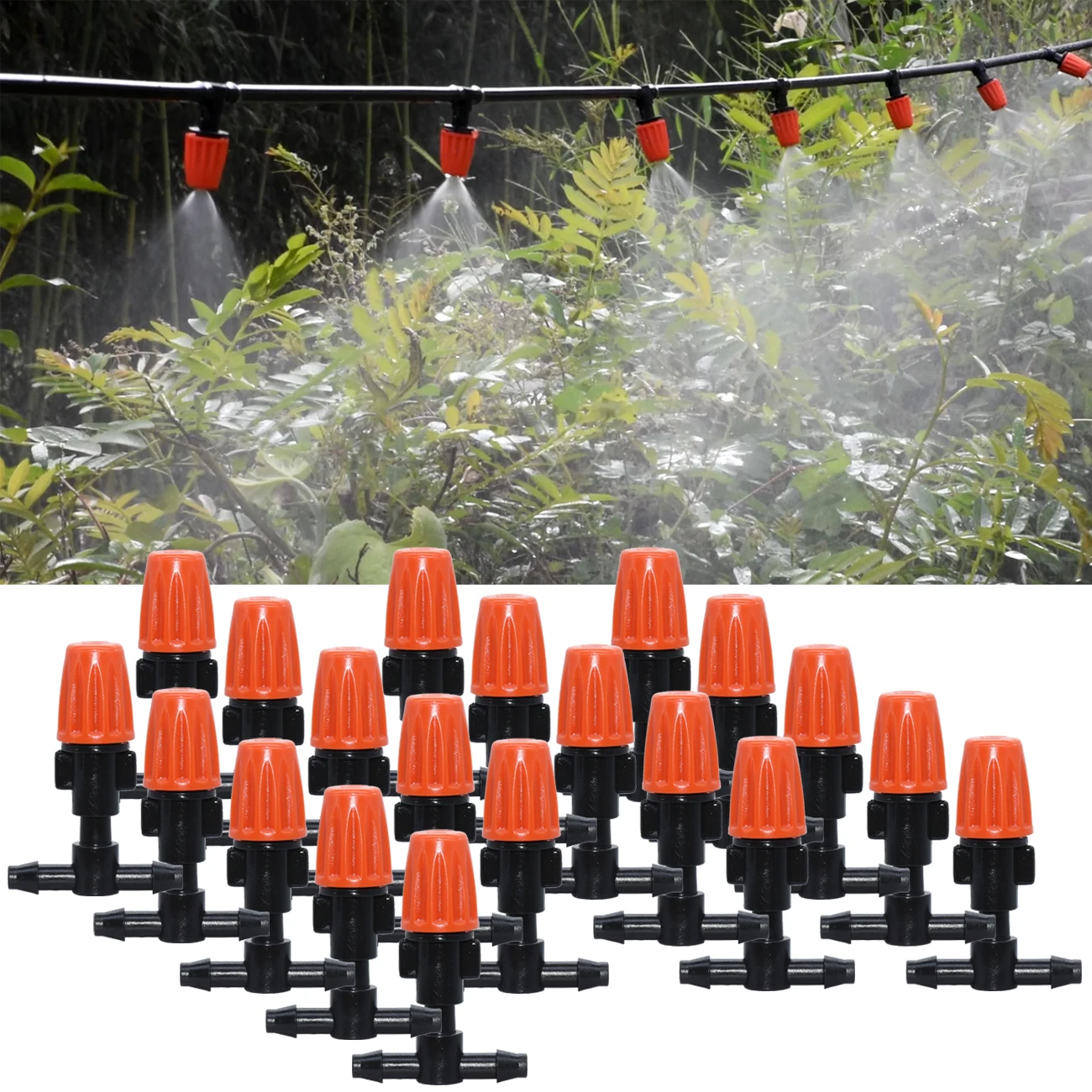 20PCS-Micro-Drip-Irrigation-System-Watering-Sprayer-Misting-Atomizing-1 ...