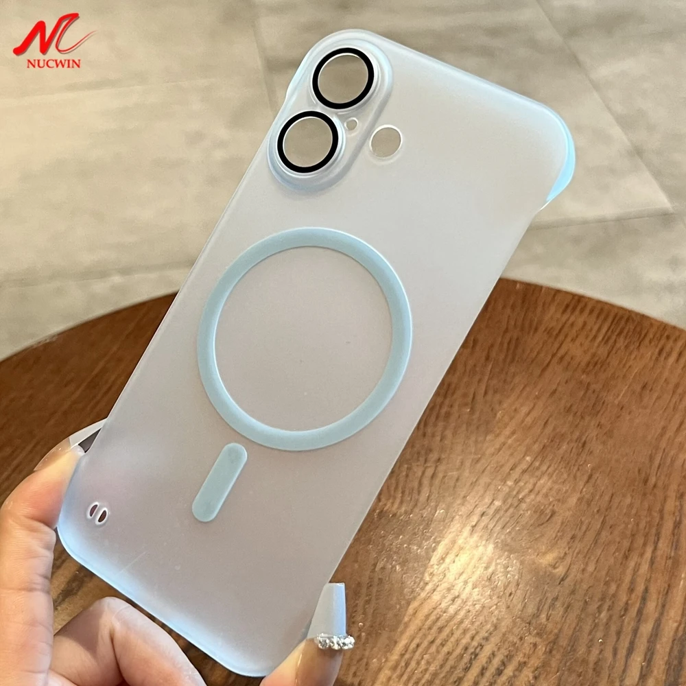 For-iPhone-16-Pro-Max-Frameless-Case-Heat-Radiation-Borderless-Slim ...