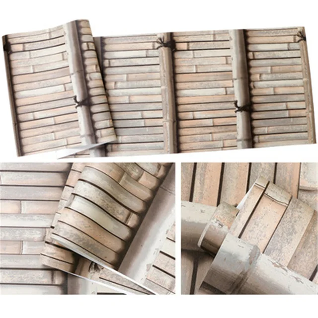 Retro Kínai Stílusú 3D -S Szimulációs Bambusz Háttérkép Étterem Diákok ...