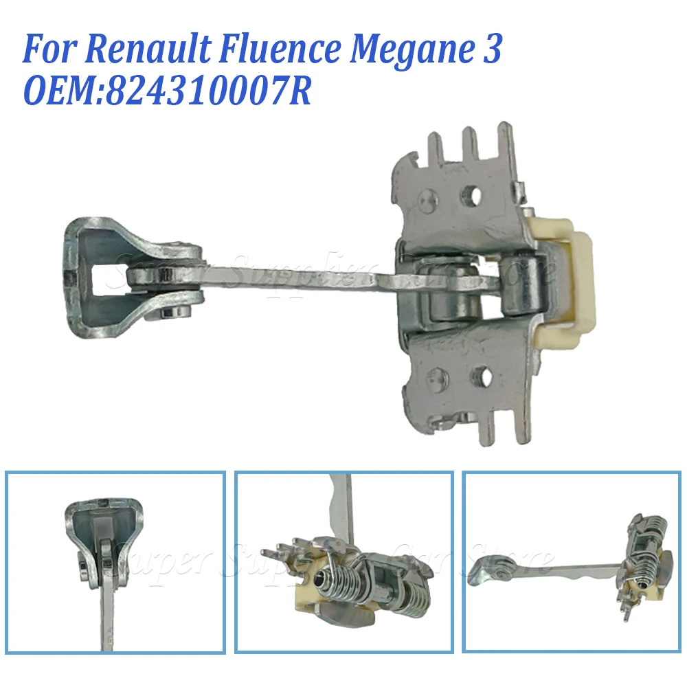New Front Door Hinge Stop Check Strap Limiter Left Right 824310007R For Renault Fluence Megane 3 ...