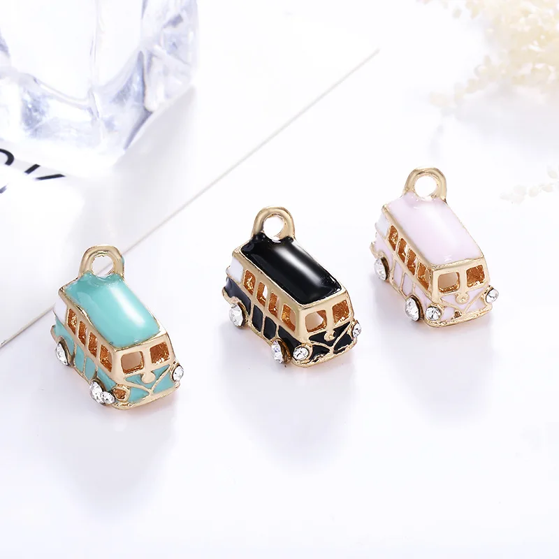 Alloy Enamel Keychain Making | Alloy Enamel Bus Charms | Mini Bus Charm ...