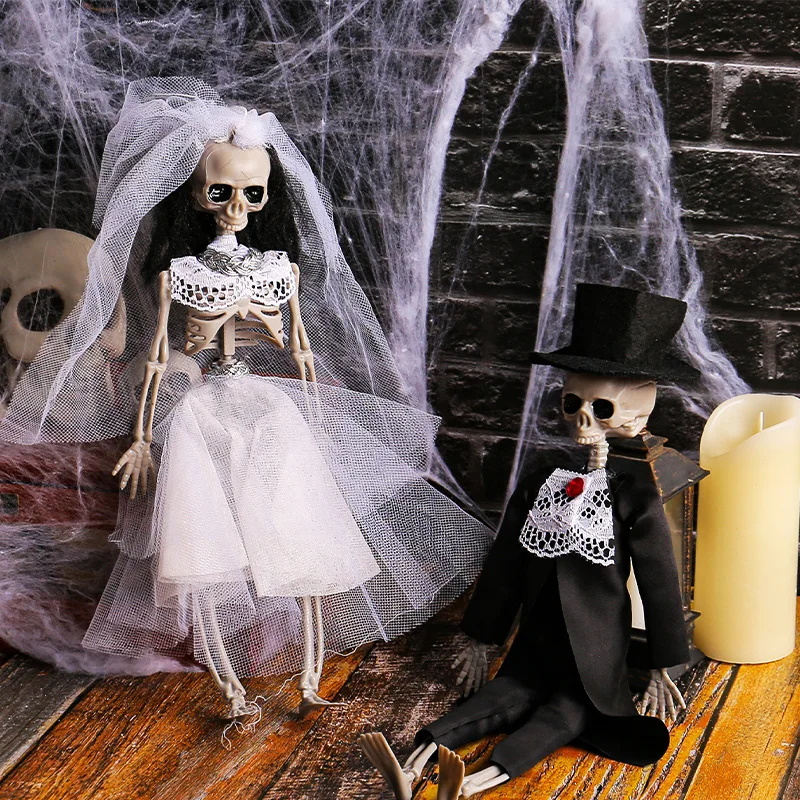 European-And-American-Style-Halloween-Skeleton-Groom-Skeleton-Bride ...
