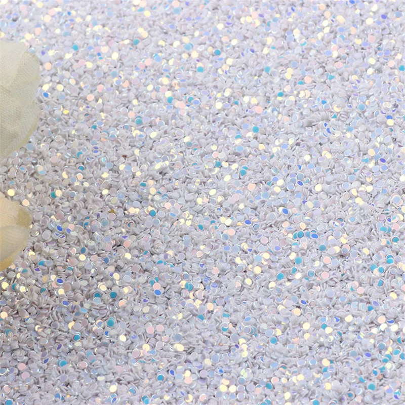 10g 1mm Mixed Round Sequence for Nails PVC Loose Sequins Crafts ...