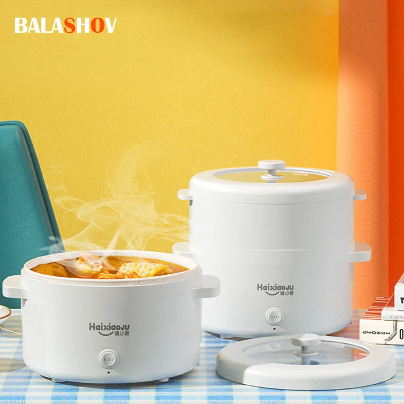 Multifunction Electric Cooking Machine Single/double Layer Hot Pot ...