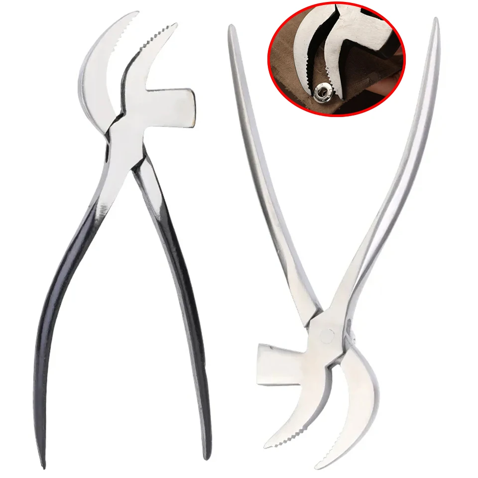 KAOBUY-Sliver-Black-Cobbler-Pliers-Leather-Craft-Tool-Shoemaking-DIY ...