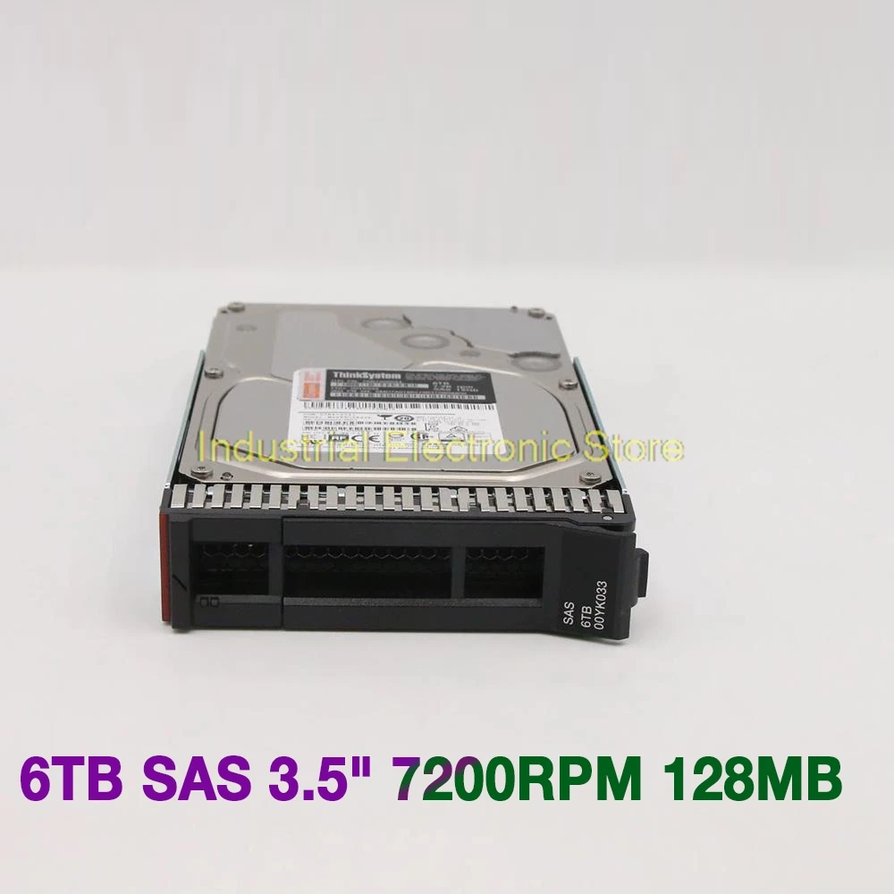 00YK033-7XB7A00044-For-Lenovo-SR650-SR850-6TB-SAS-3-5-7200RPM-128MB ...