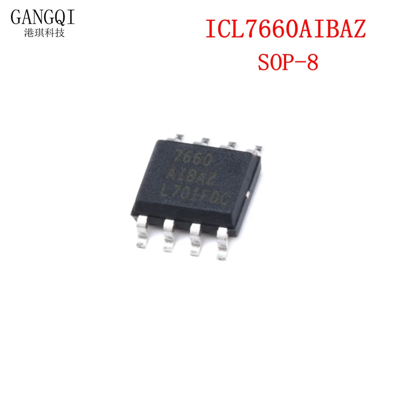 10Pcs ICL7660S ICL7660 7660S SOP-8 ICL7660AIBAZ 7660 New IC ...