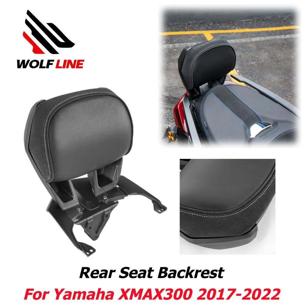 WOLFLINE XMAX 300 XMAX300 Rear Seat Backrest for Yamaha X-MAX 300 ...