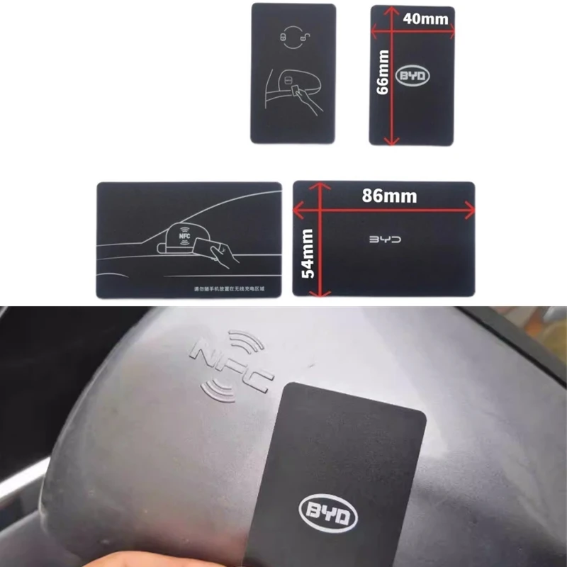 Car-Rearview-Mirror-Side-Smart-NFC-Key-Card-For-BYD-Seal-Dolphin-Tang ...