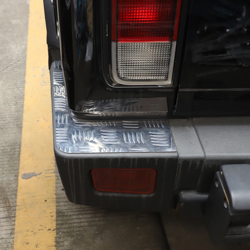 Aluminum alloy Car Rear Bumper Both Sides Corner Guards Anti-Scratch ...