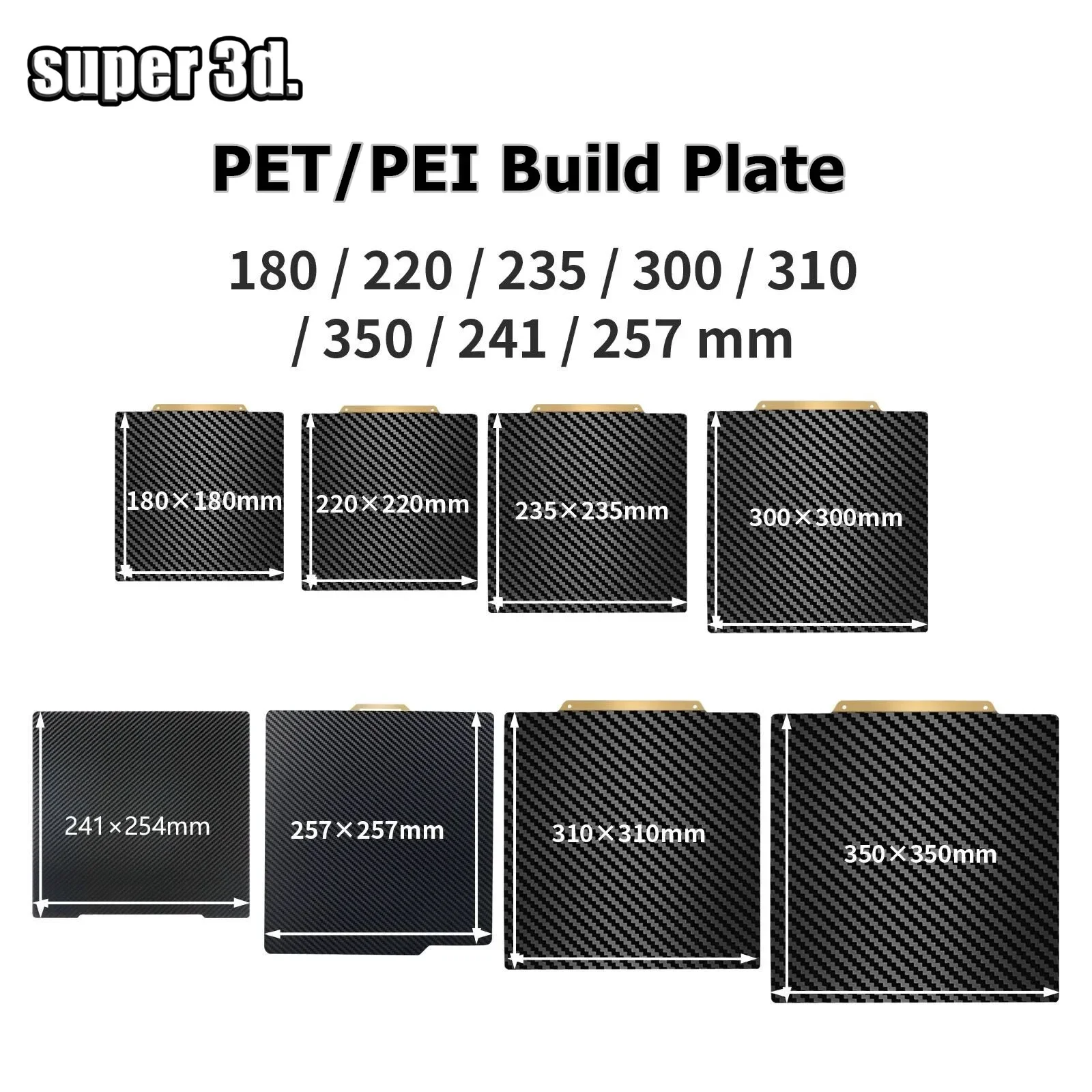 Upgrade-Double-Side-PET-Spring-Steel-Sheet-PEI-Magnetic-Smooth-Build ...