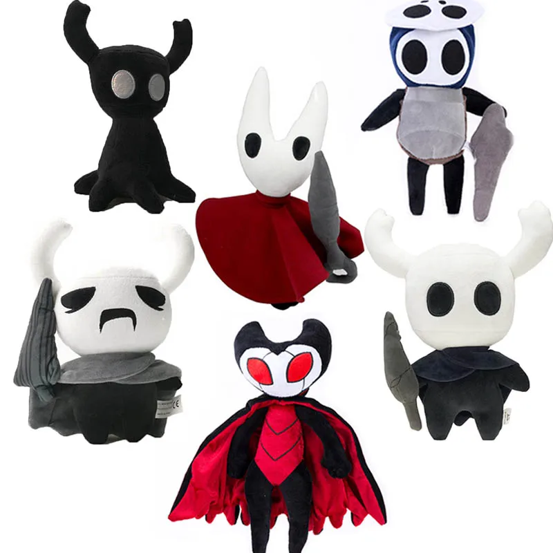 30cm Hollow Knight Plushie Toy Cartoon Game Ghost Grimm Quirrel Stuffed ...