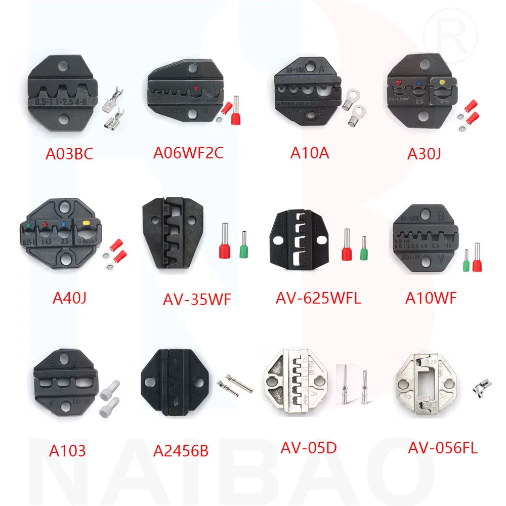 Crimping-Tool-Pliers-Jaw-A03BC-A06WF2C-A10A-A30J-A40J-AV-05D-AV-35WF-AV ...