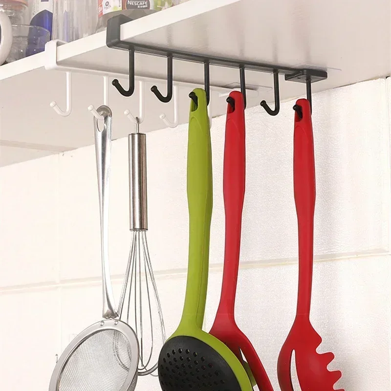Metallic Multifunction Hook Shelf Sundry Organizer Storage Hanger ...