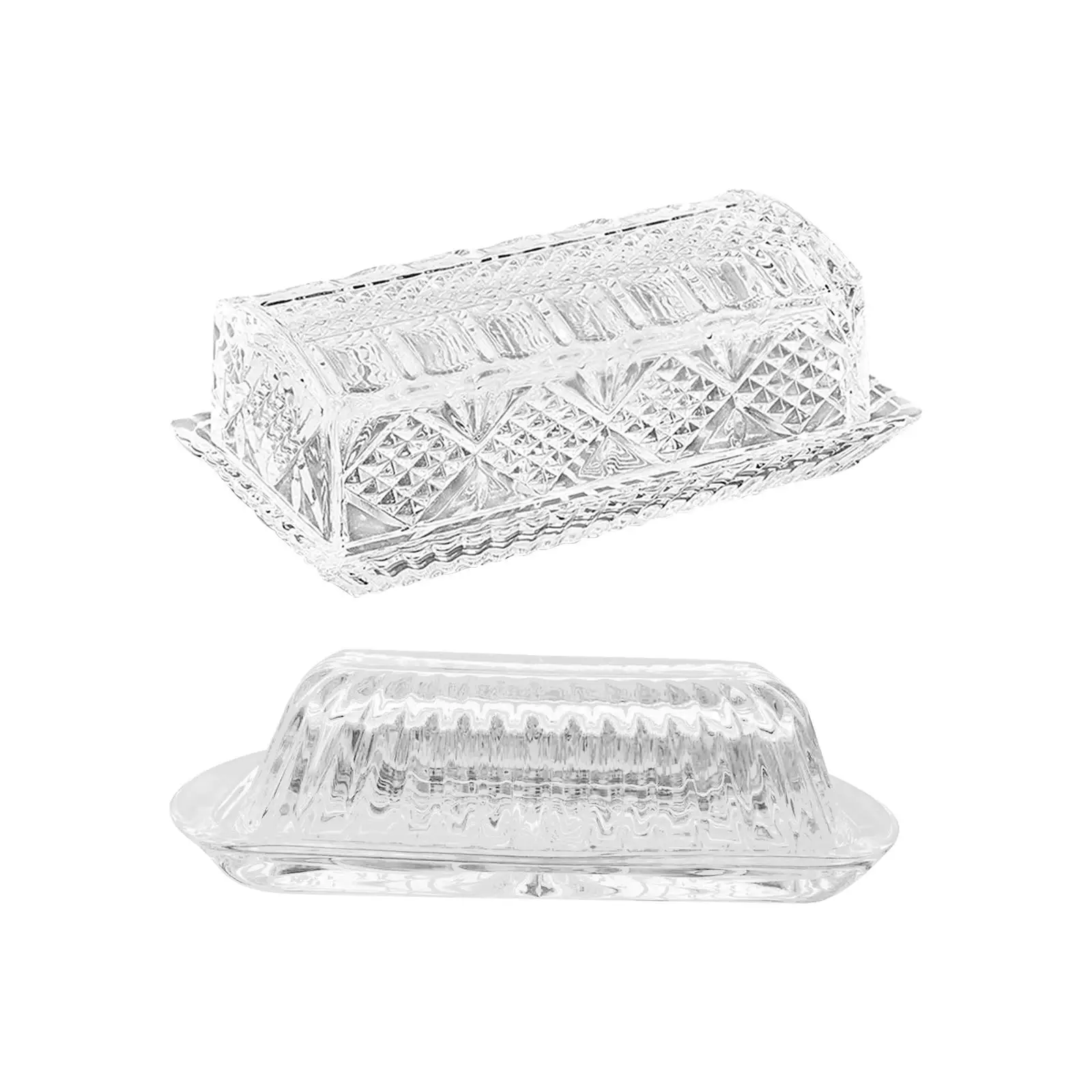 Butter-Dish-with-Cover-Butter-Keeper-Serving-Tray-for-Baking-Camping ...