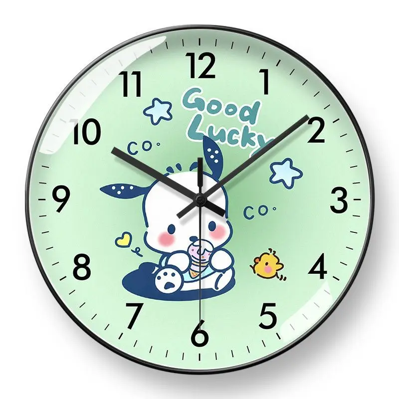 Anime-Sanrio-Clocks-Pochacco-Cartoon-Kawaii-Cute-Kitchen-Silent-Clocks ...