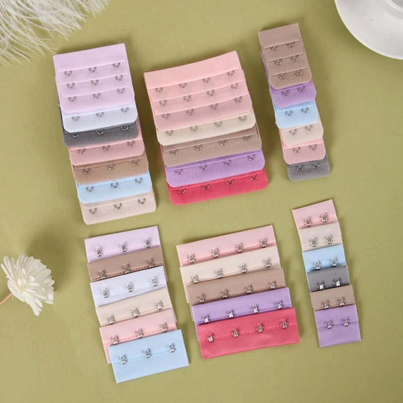 6Pcs 2 훅 브래지어 Extender 여자 탄성 속옷 확장 스트랩 클립 확장기 Q1JD| | - AliExpress