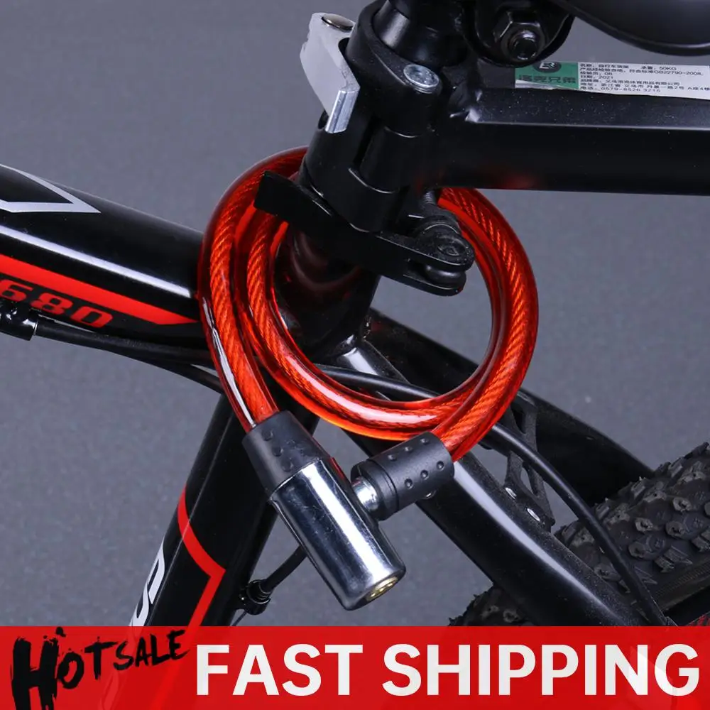 Anti-theft Universal Bike Lock Cable for Bicycle Electric Vehicle ...